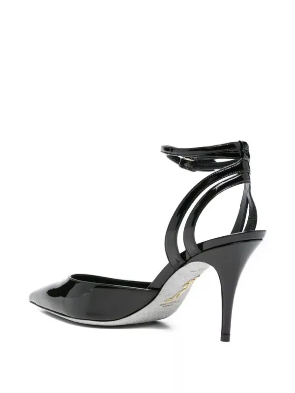 Rene Caovilla 80mm Leather Heeled Pumps