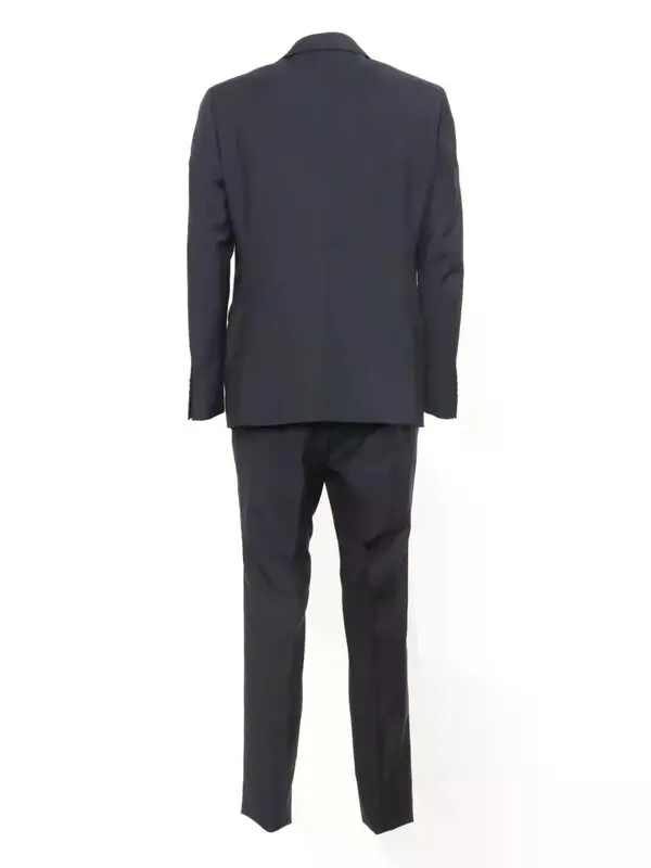LUIGI BIANCHI MANTOVA Scalloped-detail Suit - Grey