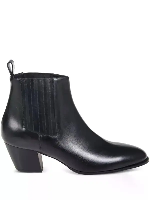 SERGIO LEVANTESI Elastic-panel Block-heel Boots