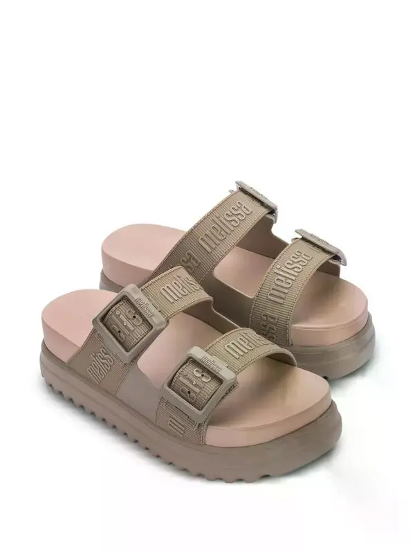 Melissa Platform Double-strap Slides