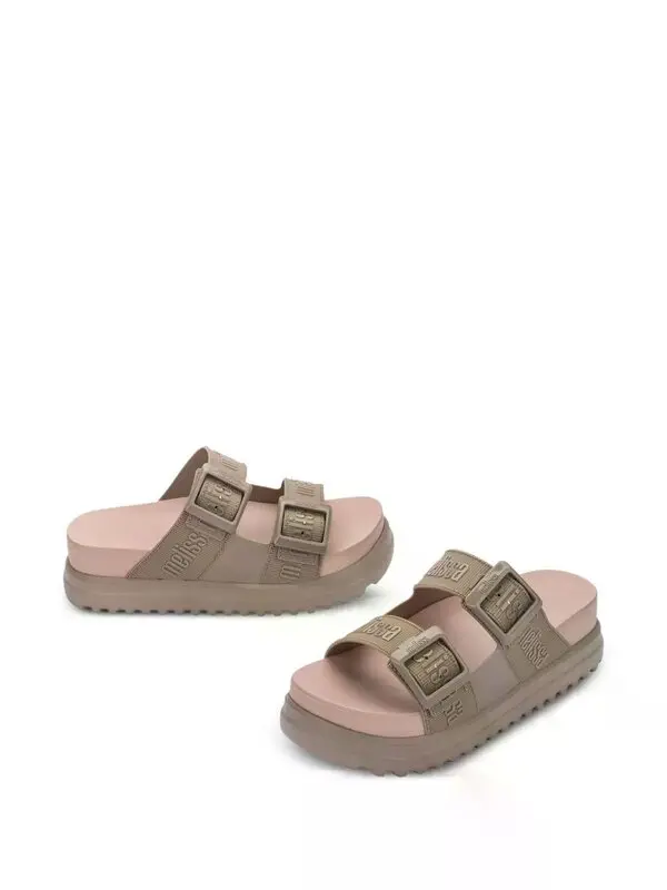 Melissa Platform Double-strap Slides