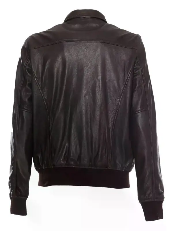 SCHOTT Leather Jacket - Brown