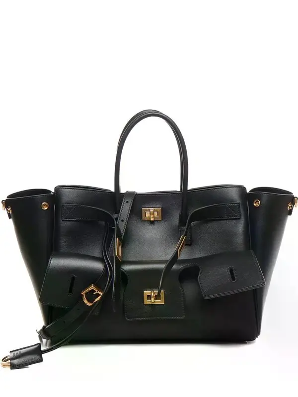 Balenciaga Small Bell Air Leather Tote Bag