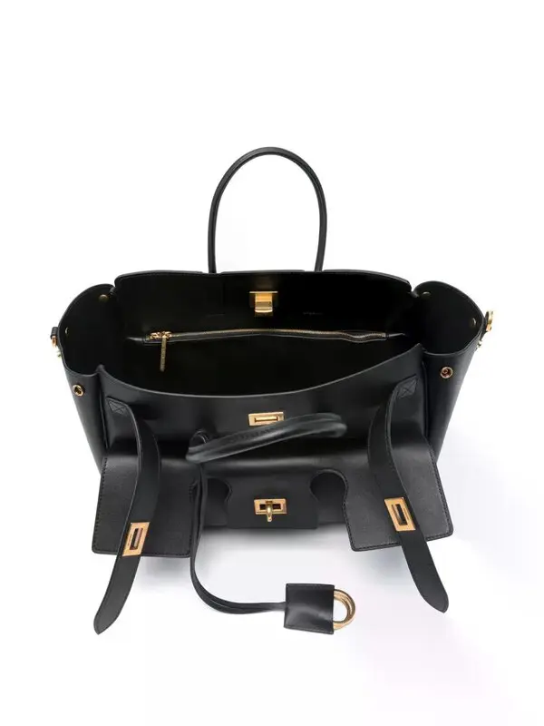 Balenciaga Small Bell Air Leather Tote Bag