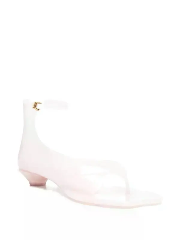 Chloé Jelly Sandals - White