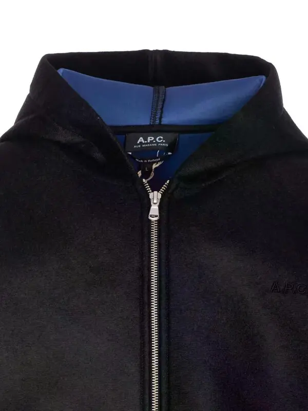A.p.c. Zip-front Hoodie