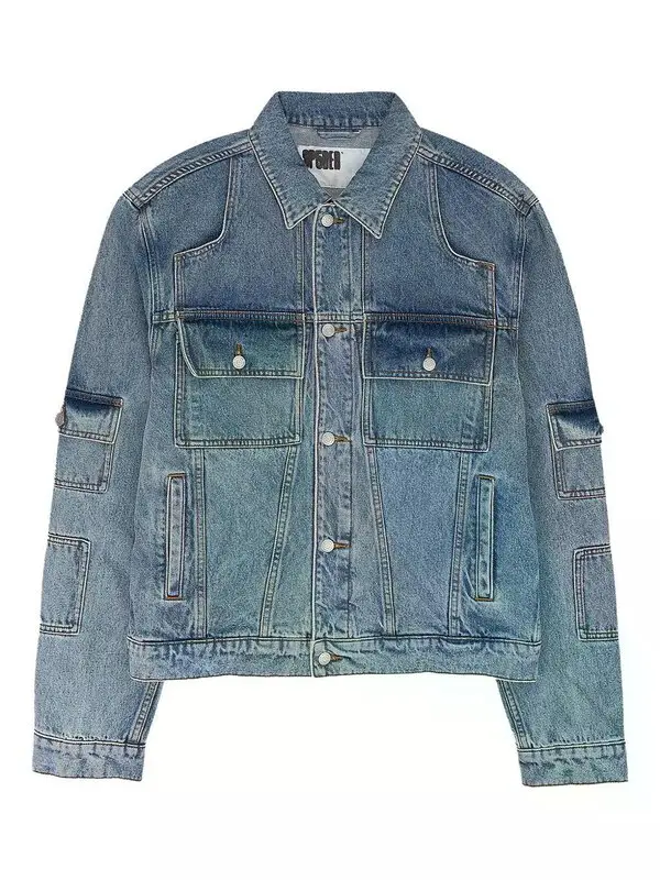 SP5DER Flap-pocket Denim Jacket