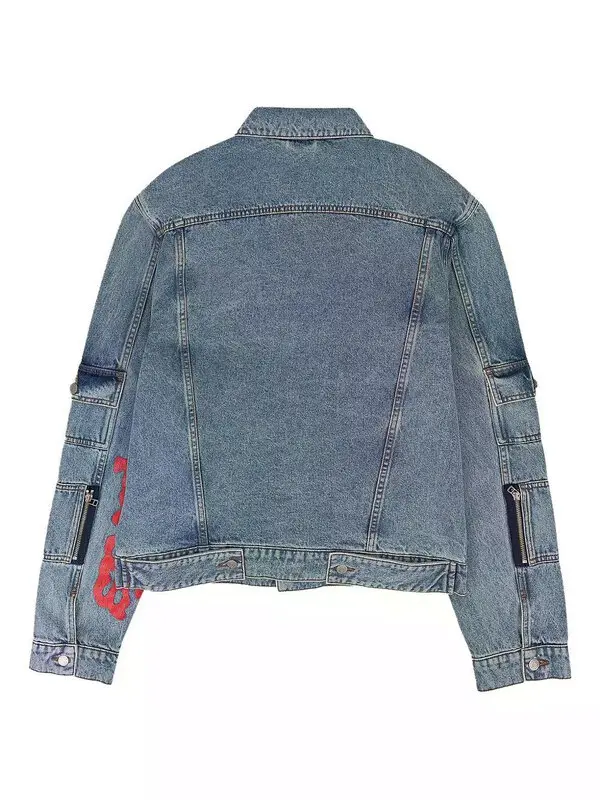 SP5DER Flap-pocket Denim Jacket