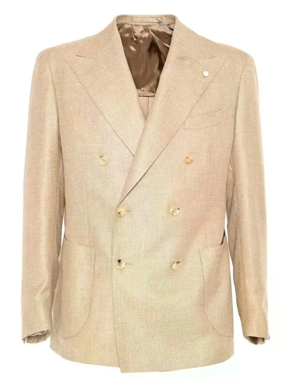 LUIGI BIANCHI MANTOVA Double-breasted Blazer