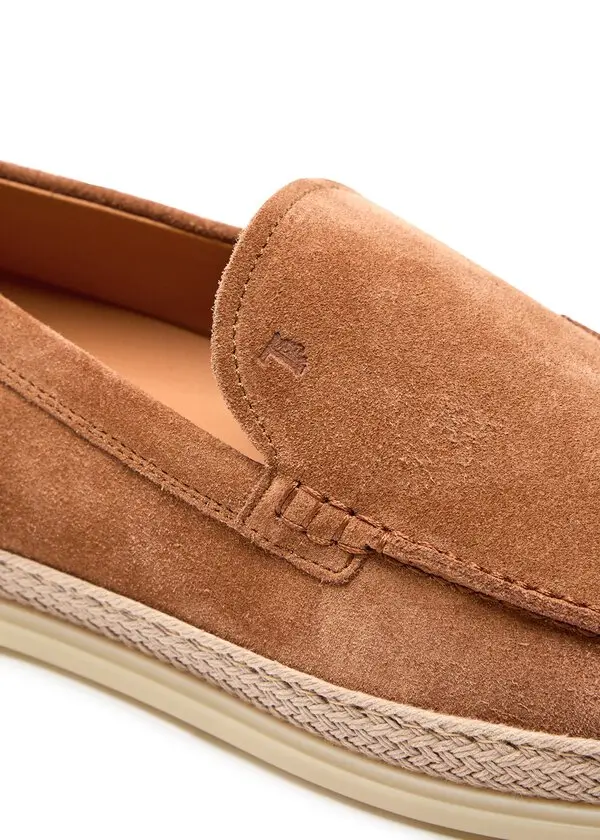 TOD'S Elisir Suede Loafers