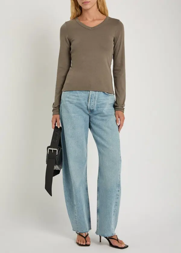 AGOLDE Luna Barrel-leg Jeans - Blue