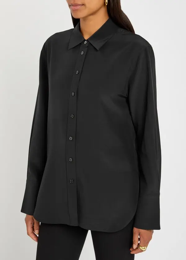 JOSEPH Silk-crepe Shirt