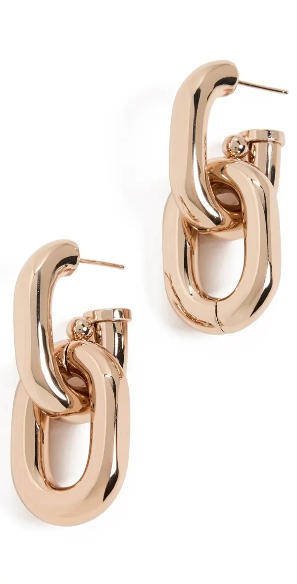 Rabanne Boucle D'oreill Earrings - Pink Gold
