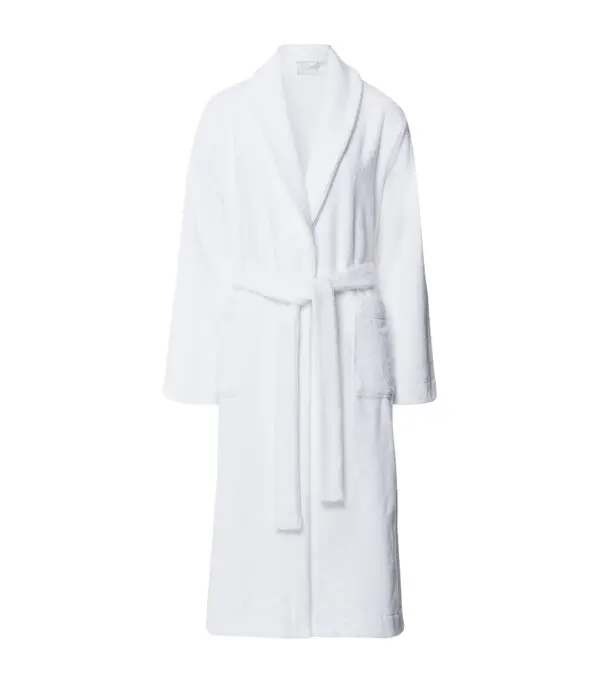Hanro Cotton Robe - White