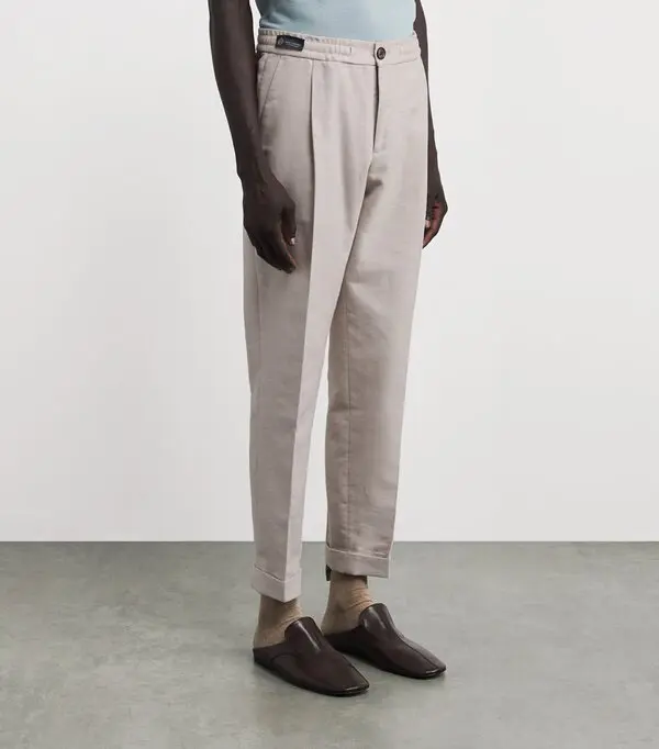 Paul & Shark Cotton-cashmere Chinos