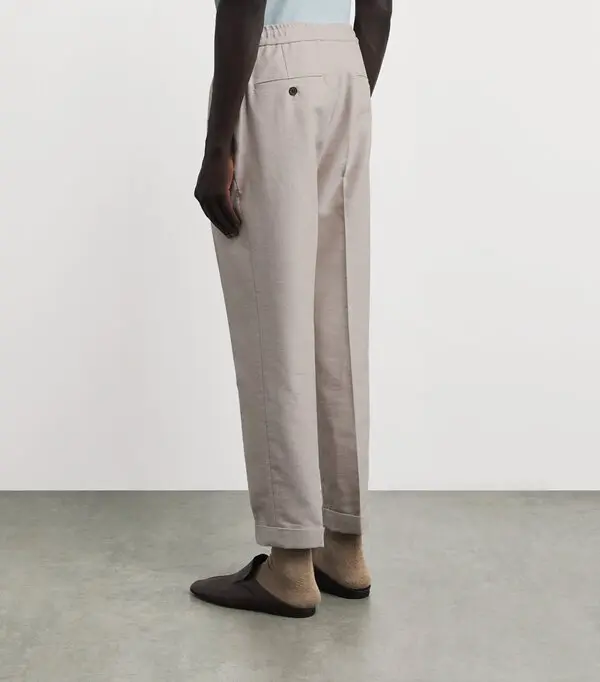 Paul & Shark Cotton-cashmere Chinos