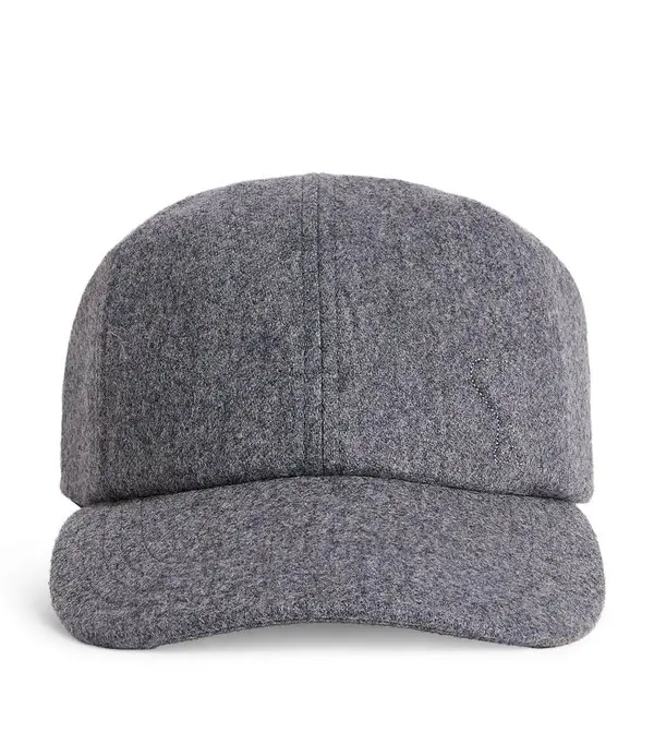 Ami Wool Cap - Grey