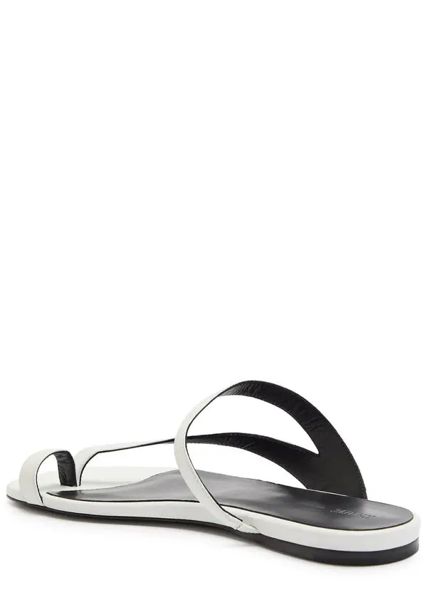 Khaite Aimee Leather Sandals