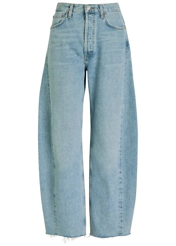 AGOLDE Luna Barrel-leg Jeans - Blue