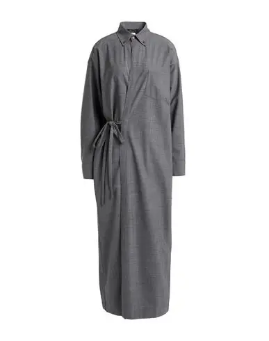 Fabiana Filippi Maxi Wrap Dress - Grey