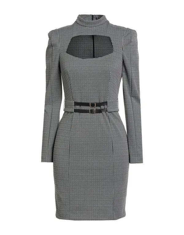 CRISTINAEFFE Houndstooth Mini Dress