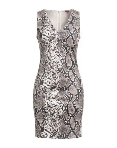 Guess Snakeskin-print Bodycon Mini Dress