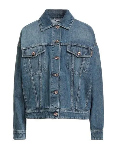 Brunello Cucinelli Denim Trucker Jacket With Embellishments