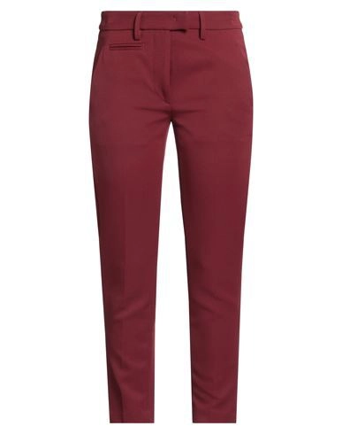 DONDUP Polyester And Elastane Tapered Pants - Brick