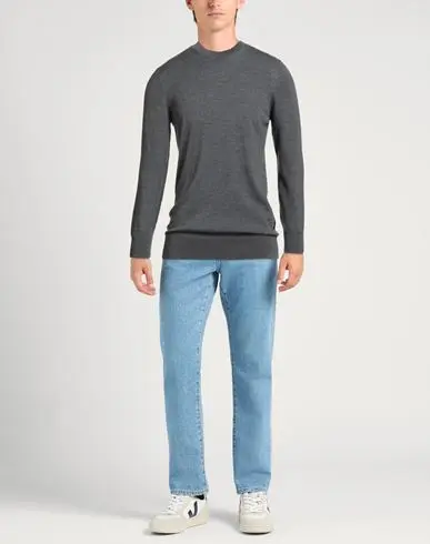 Iceberg Solid Wool Sweater - Grey