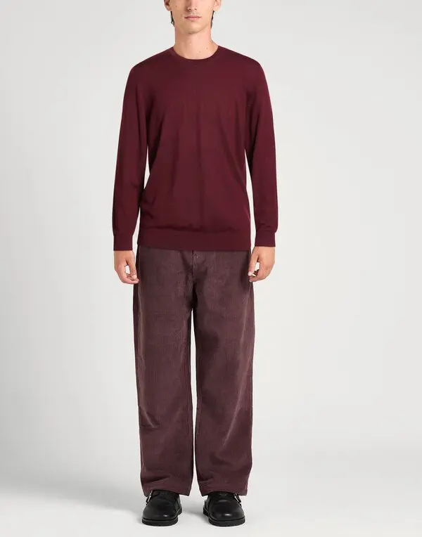 Iceberg Solid Wool Sweater - Red