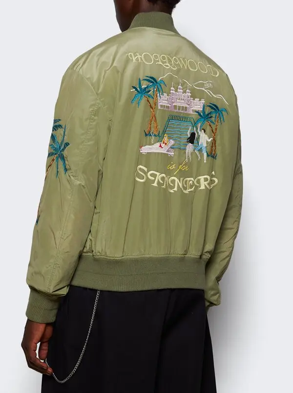 Amiri Bomber Jacket - Green