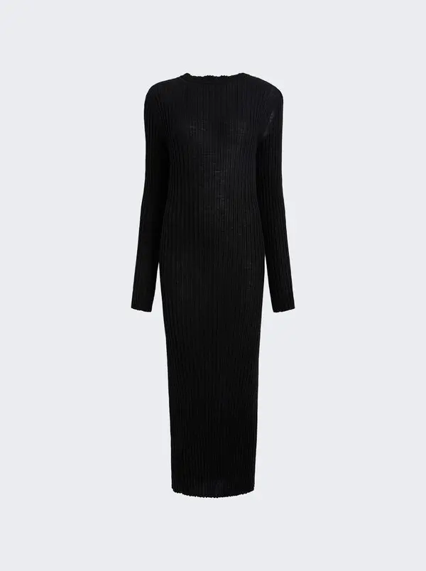 Khaite Sigrid Dress - Black