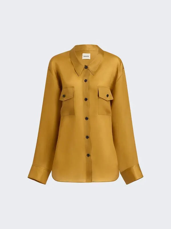Khaite Matteo Top - Yellow