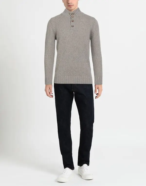ARAGONA Sweater In Baby Alpaca Wool And Merino Wool