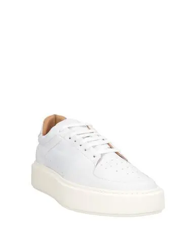 TESTONI Low-top Leather Sneakers - Off White