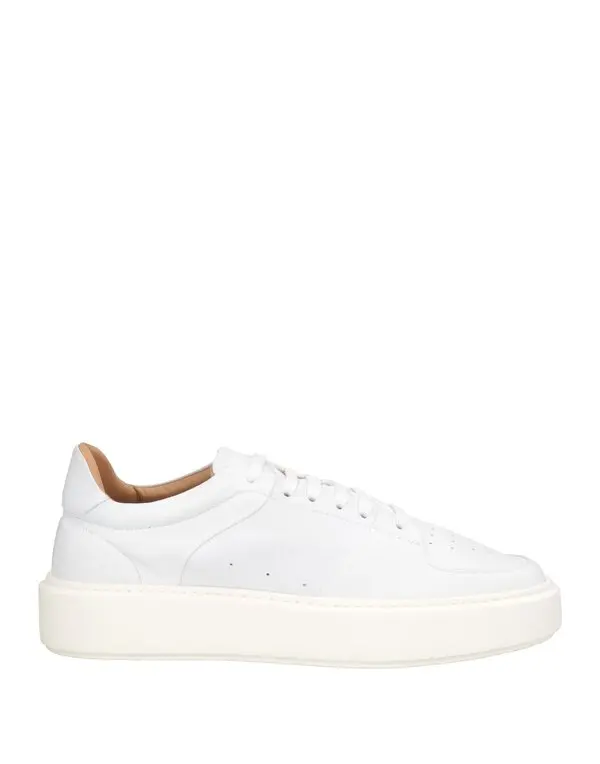TESTONI Low-top Leather Sneakers - Off White