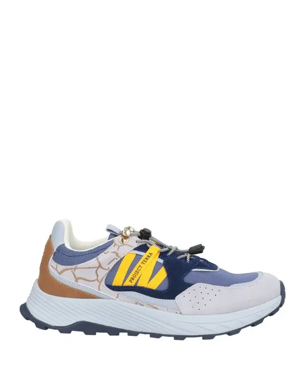 ACBC Leather And Textile Fiber Sneakers - Blue