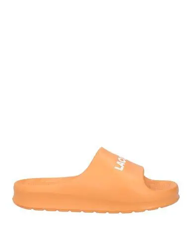 Lacoste Rubber Slides - Orange