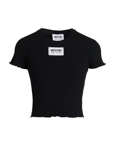 Moschino T-shirt In Viscose And Elastane - Black