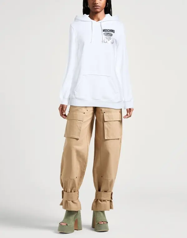 Moschino Couture Cotton Sweatshirt - White
