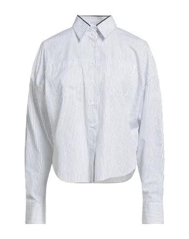 Brunello Cucinelli Striped Embellished Shirt