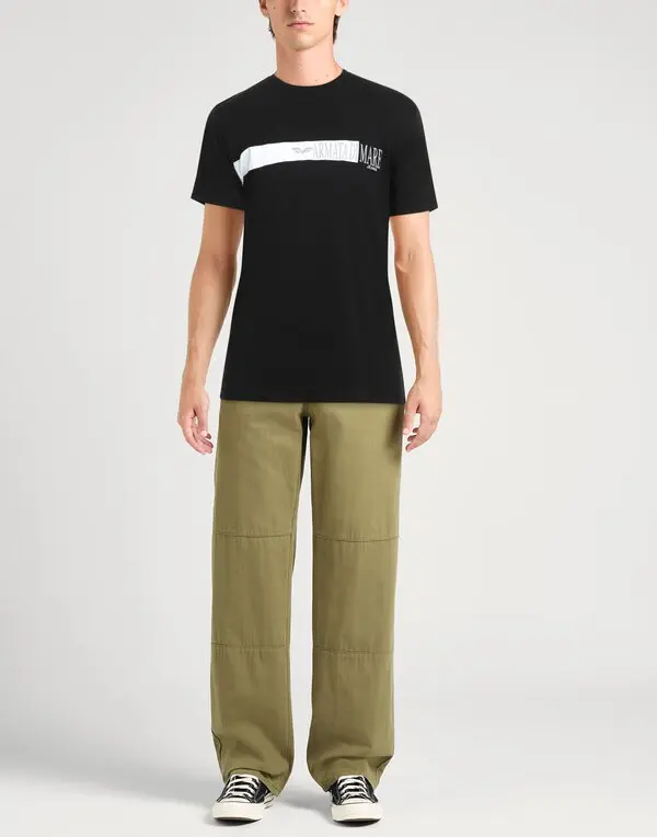 ARMATA DI MARE Jeans T-shirt Size Cotton - Black