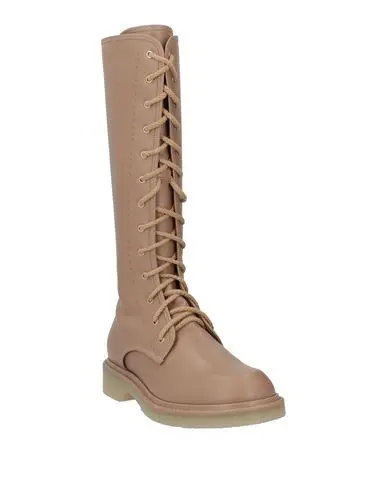 Max Mara Lace-up Leather Boots