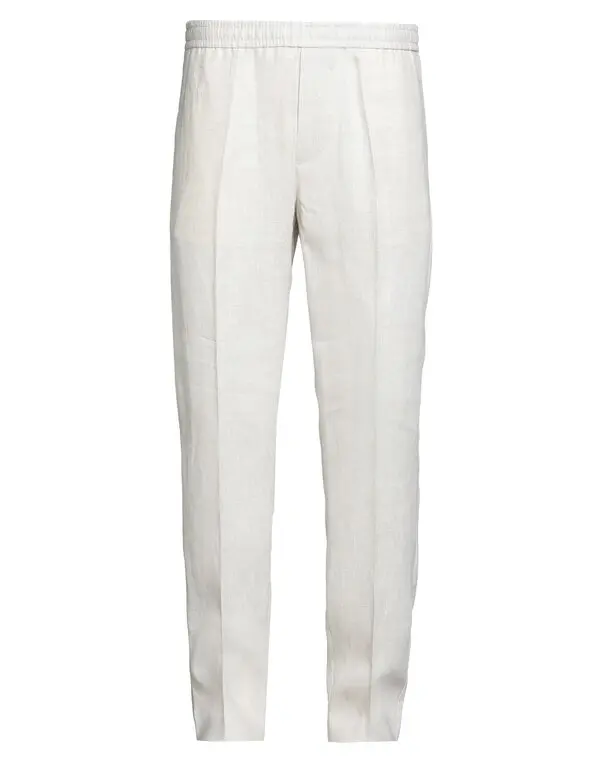 LIU •JO MAN Casual Tapered Leg Pants - White