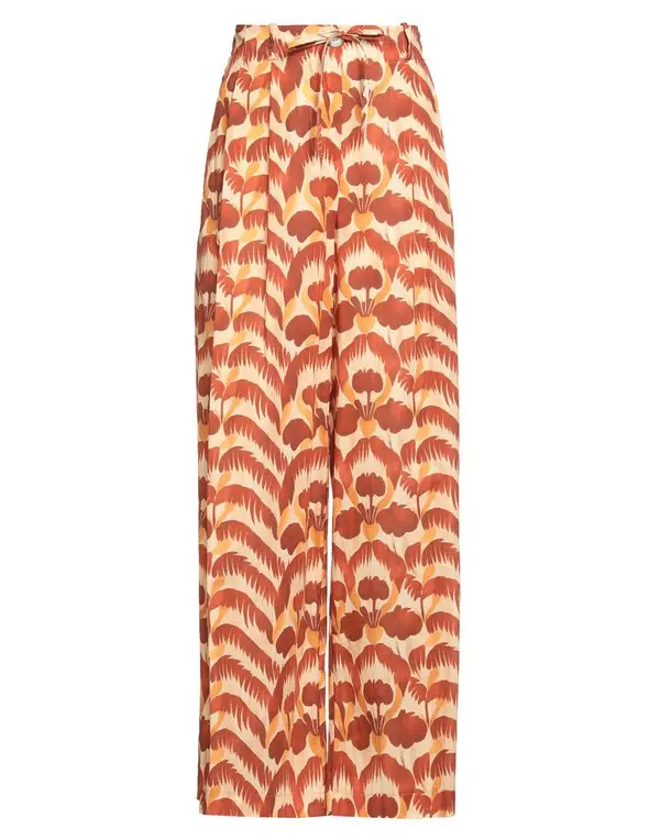 VICOLO Pants Rust Size Cotton