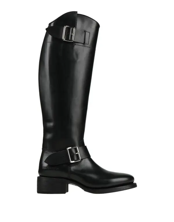 Dsquared2 Calfskin Leather Riding Boots