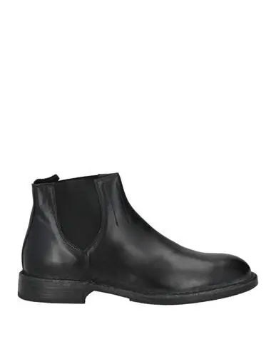 Moma Ankle Boots In Calfskin - Black