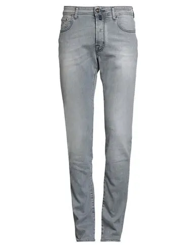 Marc Jacobs Slim Fit Jeans With Leather Trim