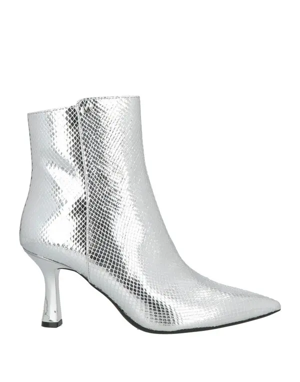 Michael Kors Ankle Boots With Lizard Print And Spool Heel