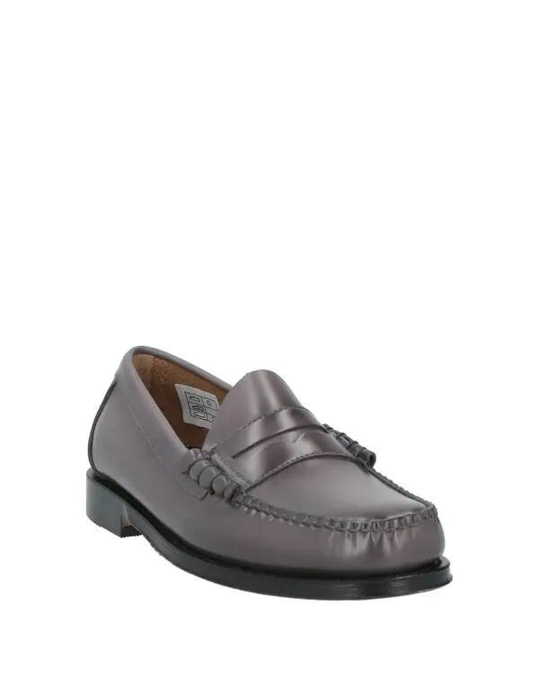Weejuns® By G.H. Bass & Co Leather Penny Loafers In Grey  display picture 2